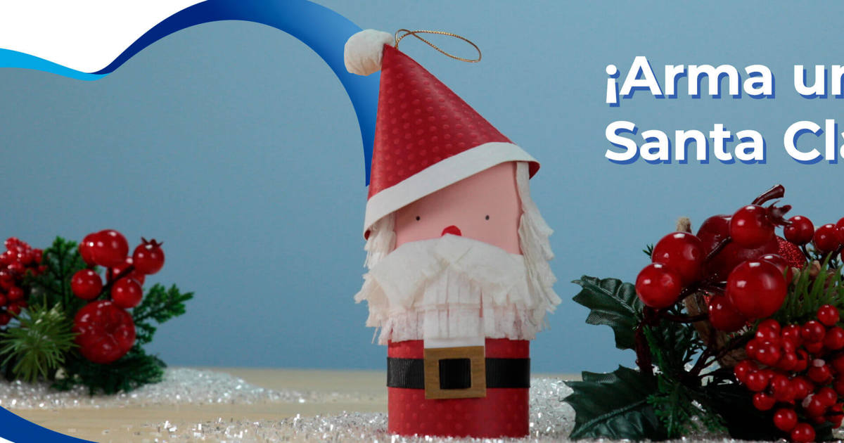 ¡Crea un Santa Claus Navideño! - Regio®